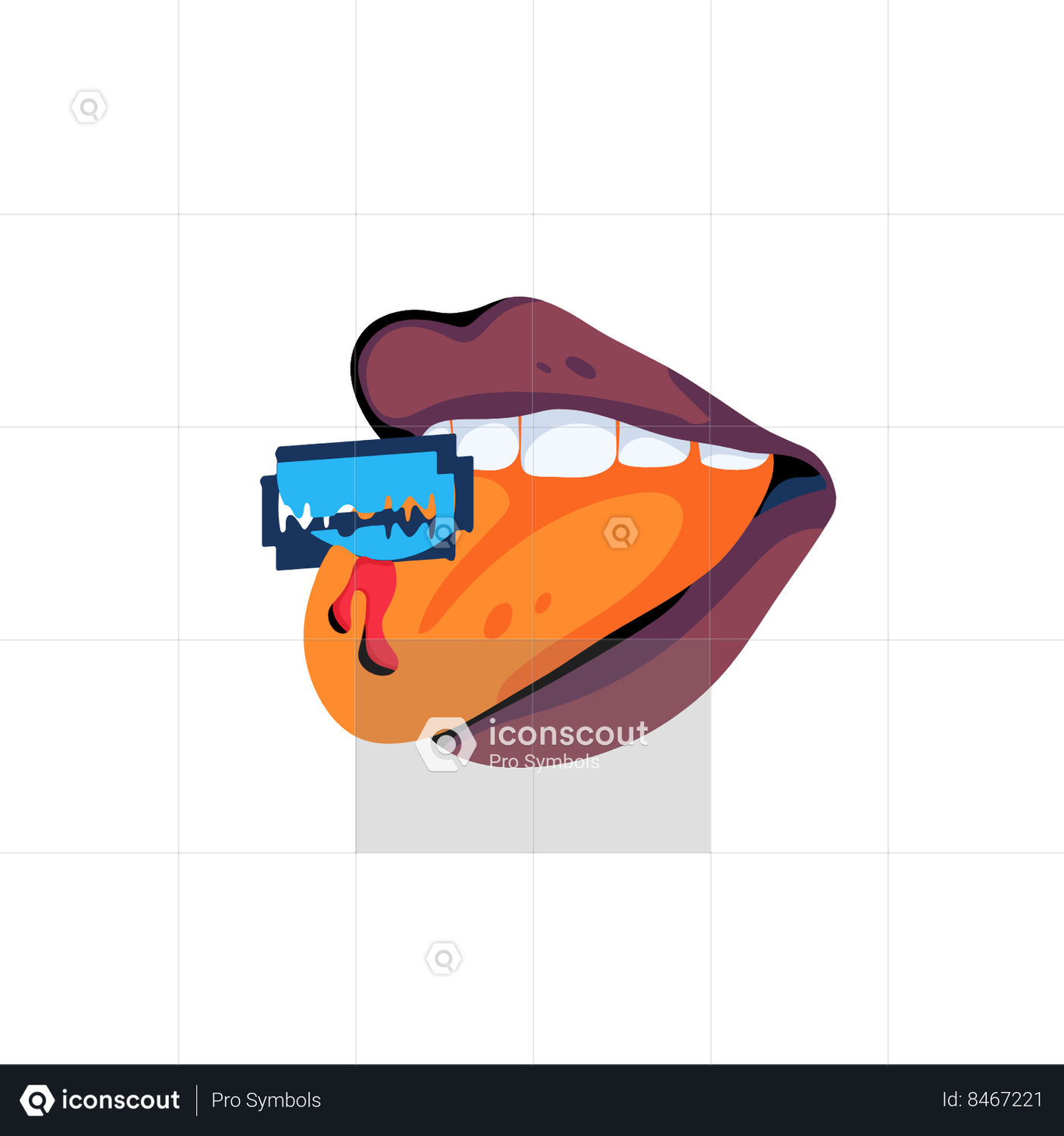 Animación lengua de hoja por Prosymbols | LottieFiles