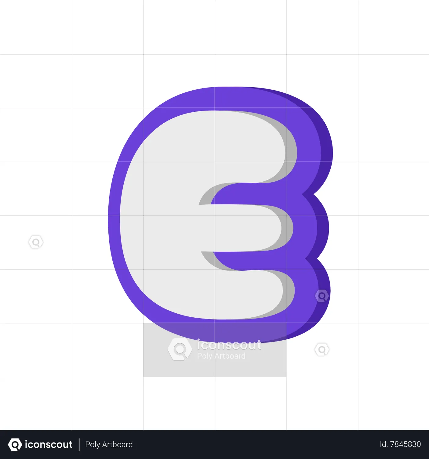Letter E Animated Icon download in JSON, LOTTIE or MP4 format