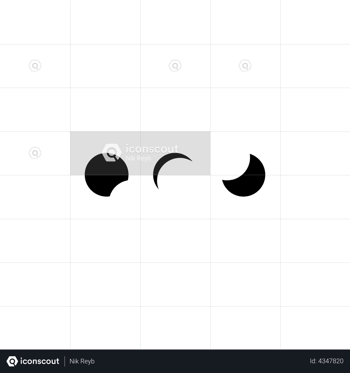 Loader Eclipse Animation by Nik Reyb | LottieFiles