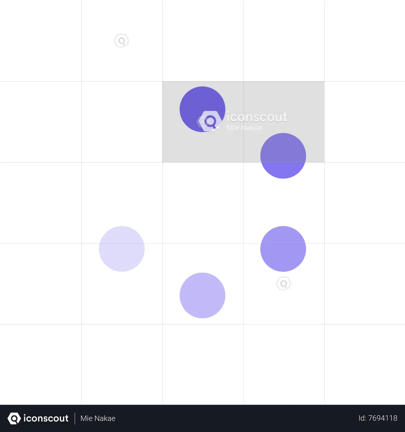 Loading Dots Animated Icon download in JSON, LOTTIE or MP4 format