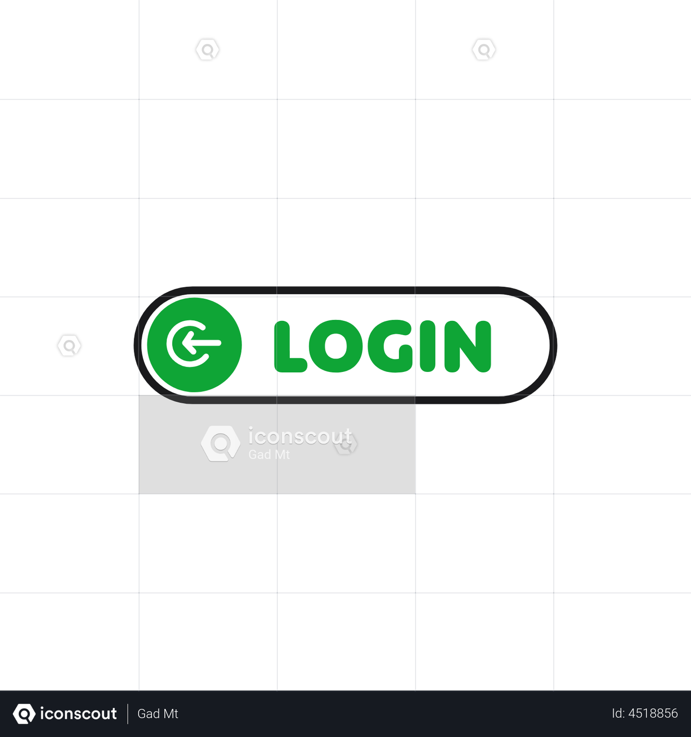 Login Button Animation By Gad Mt Lottiefiles