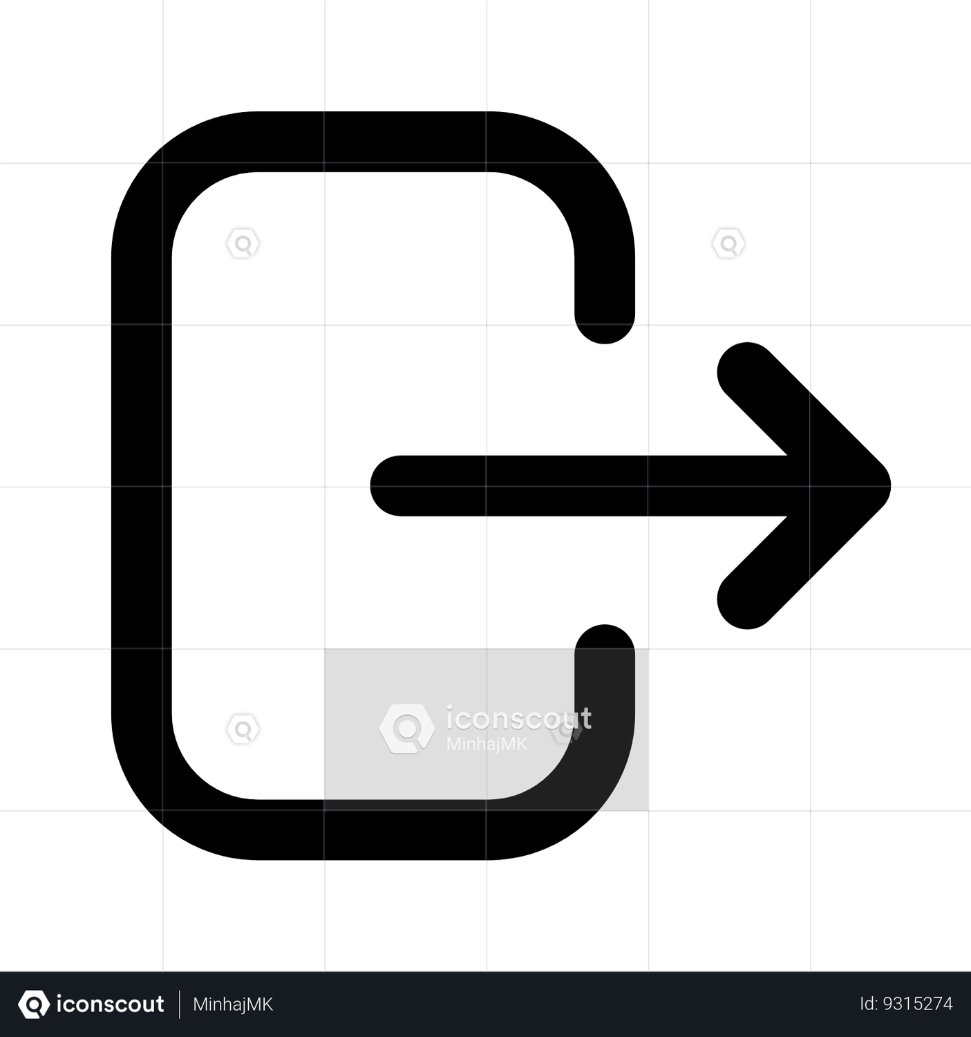 Logout Animation by MinhajMK | LottieFiles