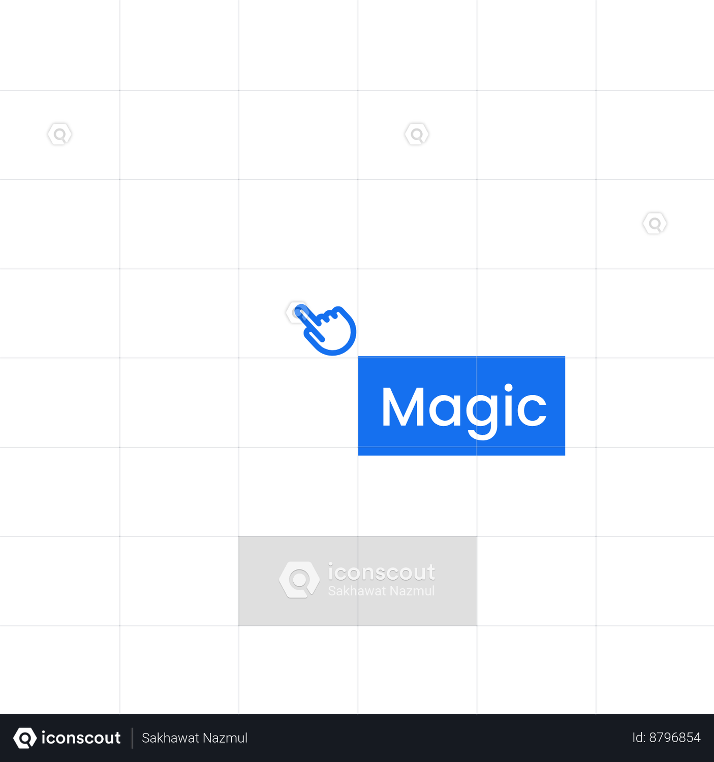 Magic Cursor Animation by Sakhawat Nazmul | LottieFiles