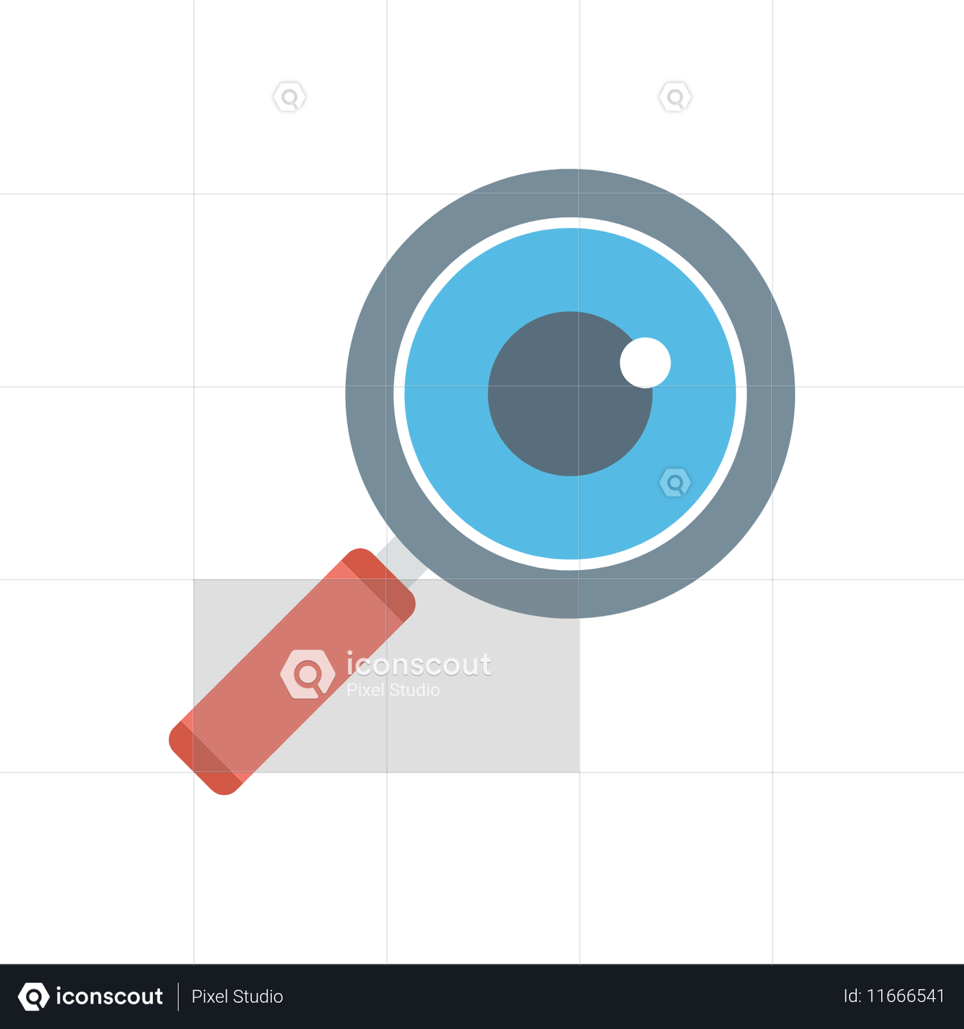Magnifier Animation by Pixel Studio | LottieFiles
