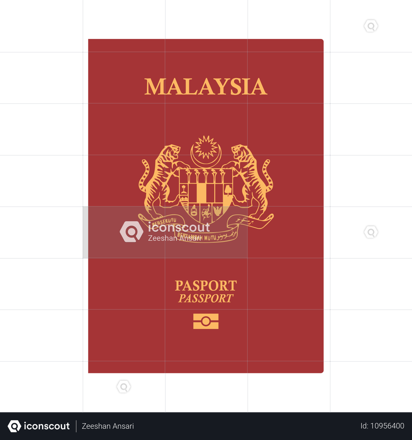 Malaysian Passport Animation by Zeeshan Ansari | LottieFiles