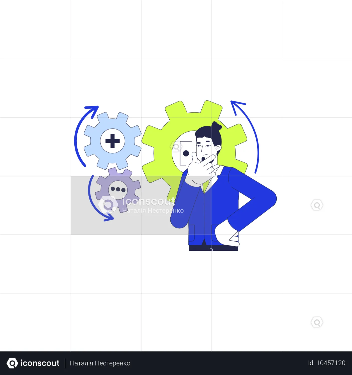 Man Brainstorming About Problem Solving Animation - Free Download ...