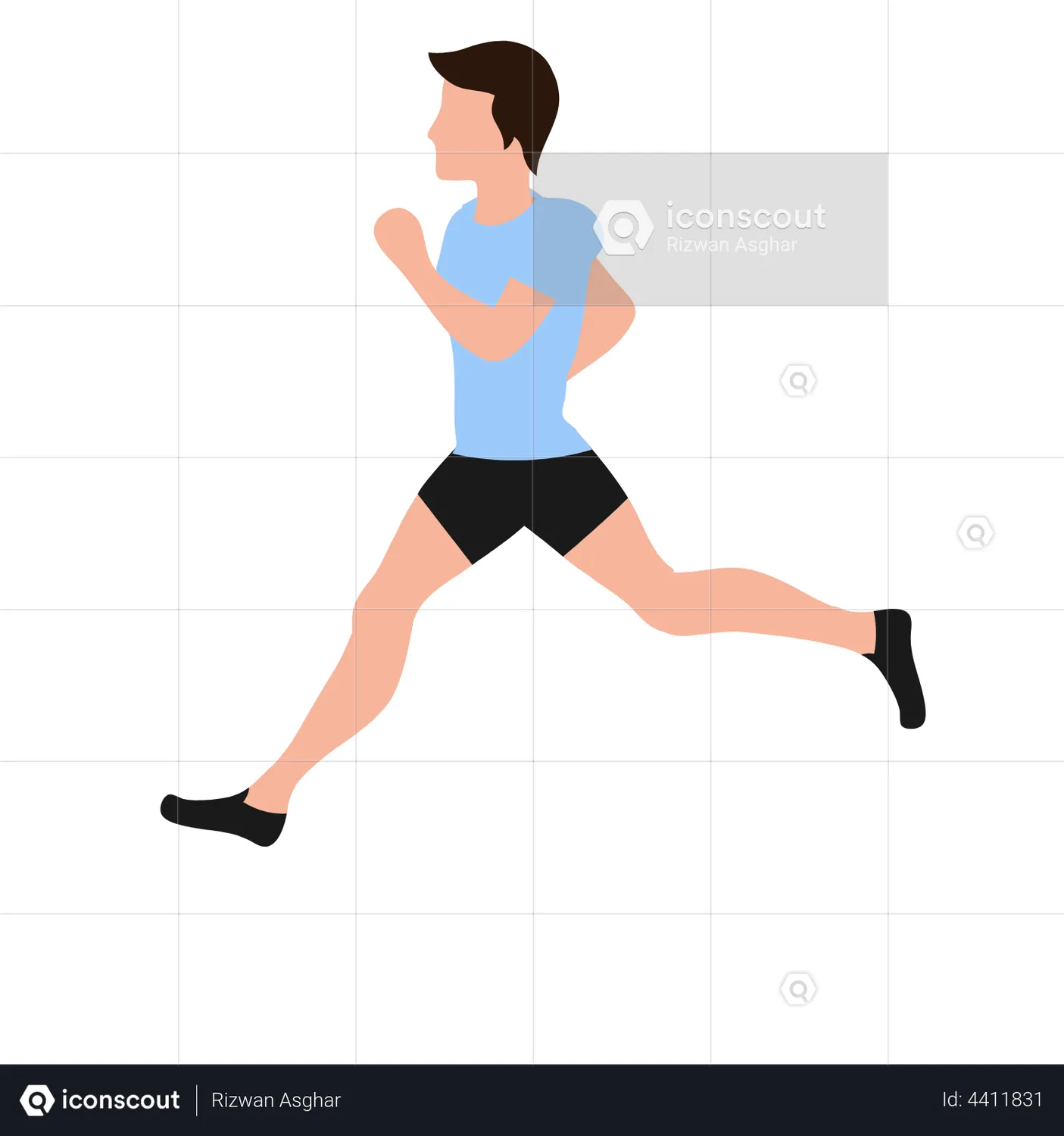 Man Running Animation - Free Download People Animations | IconScout