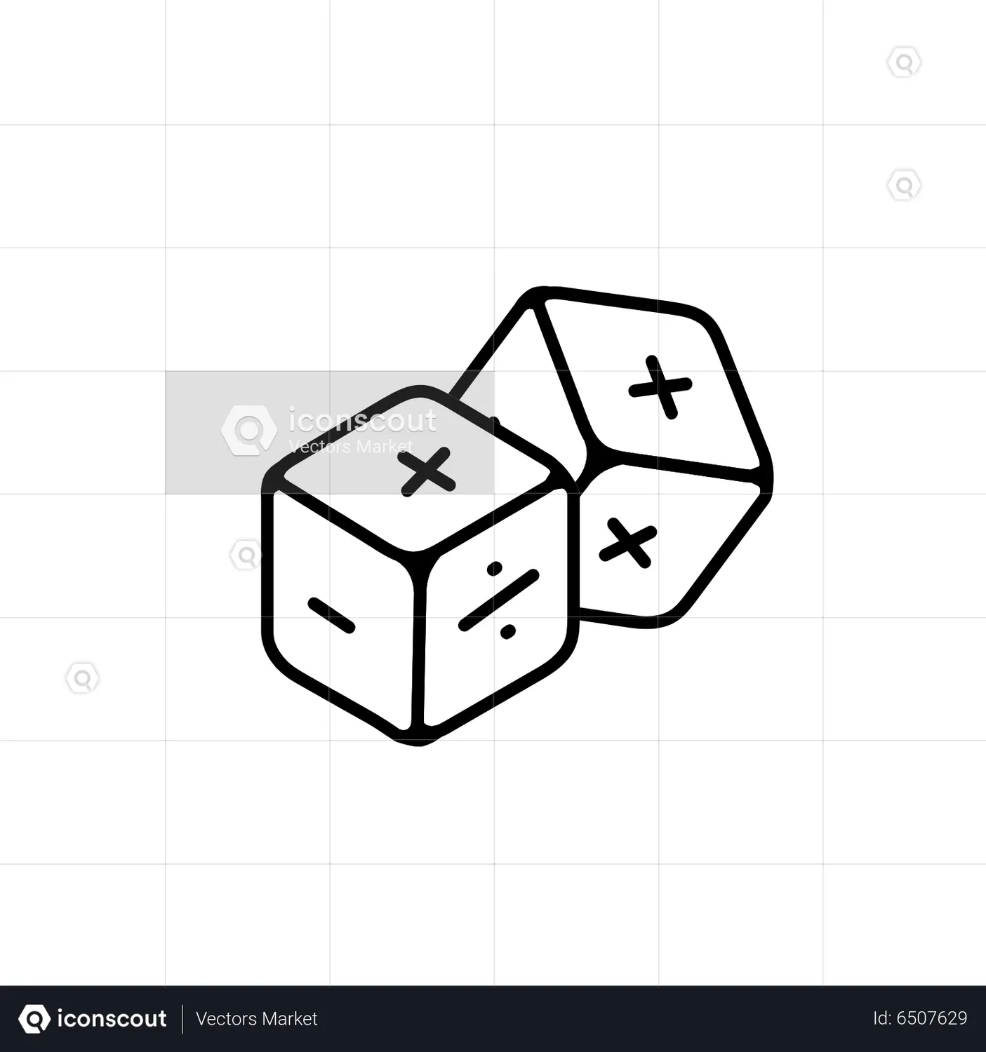 Maths Dice Animated Icon Download In Json Lottie Or Mp4 Format