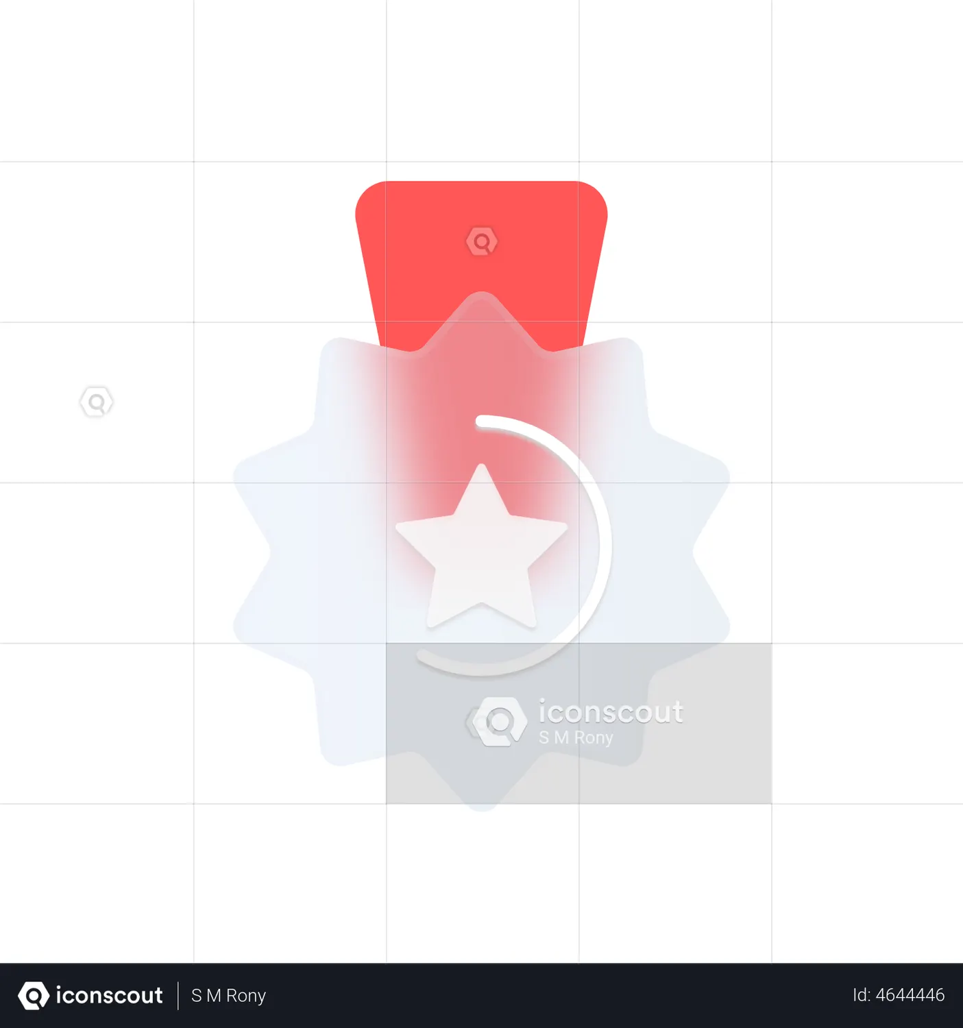 Medal Animated Icon download in JSON, LOTTIE or MP4 format