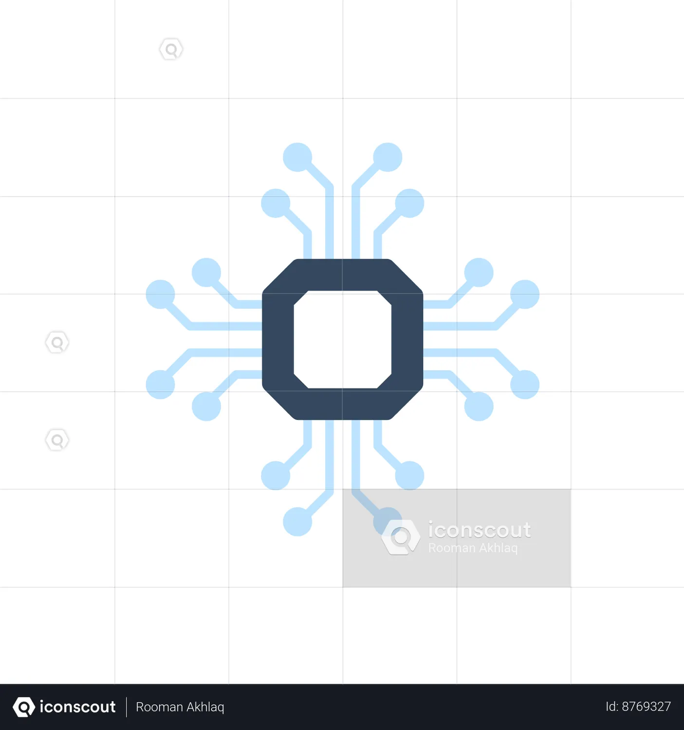Microchip Animated Icon Free Download Science And Technology Animated Icons Iconscout