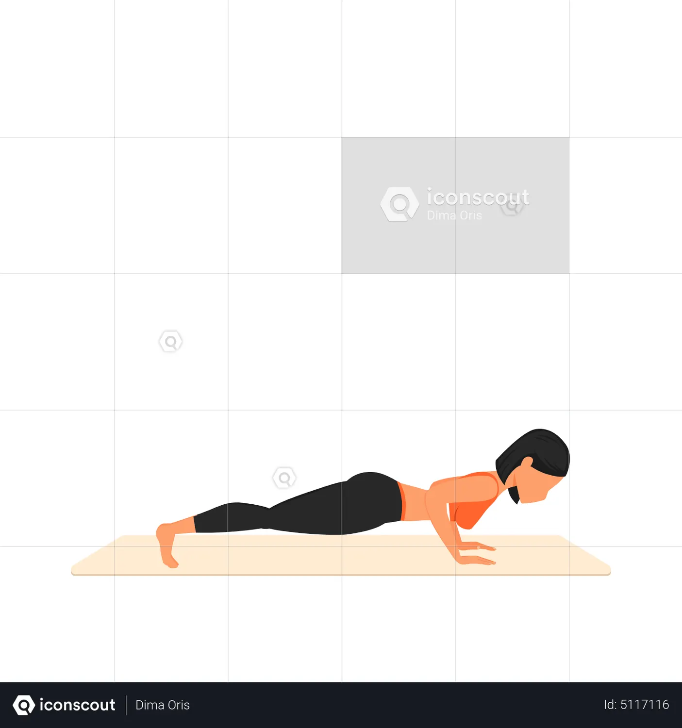 Military Push Ups Exercise Animation Free Download People Animations