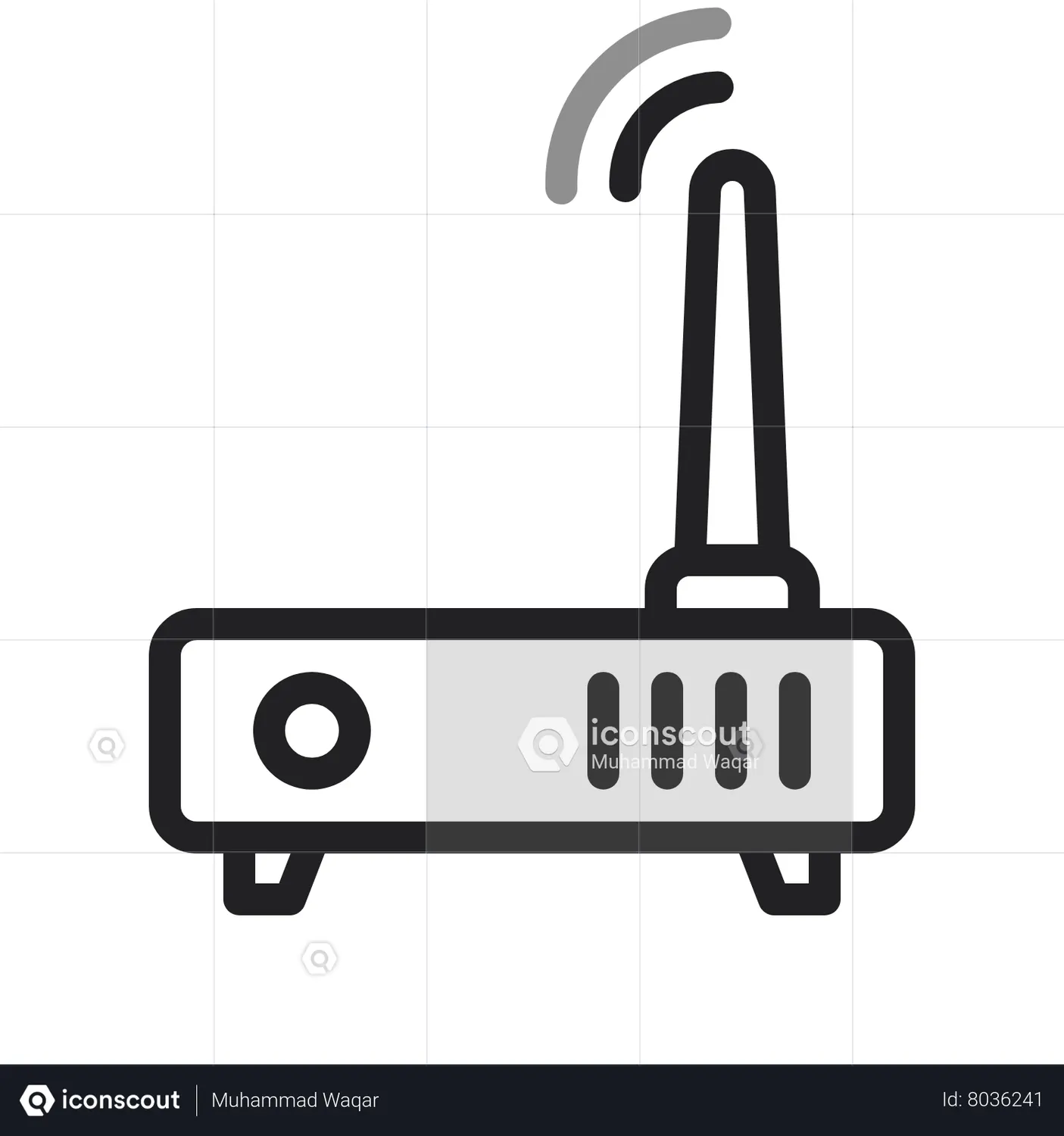 Modem Animated Icon Download In Json Lottie Or Mp4 Format