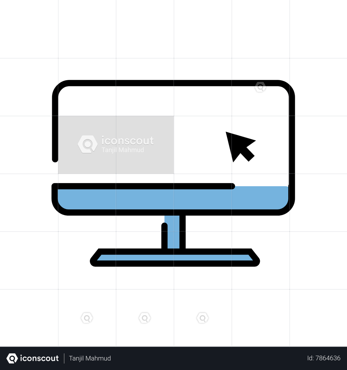 Monitor Cursor Animation by Tanjil Mahmud | LottieFiles