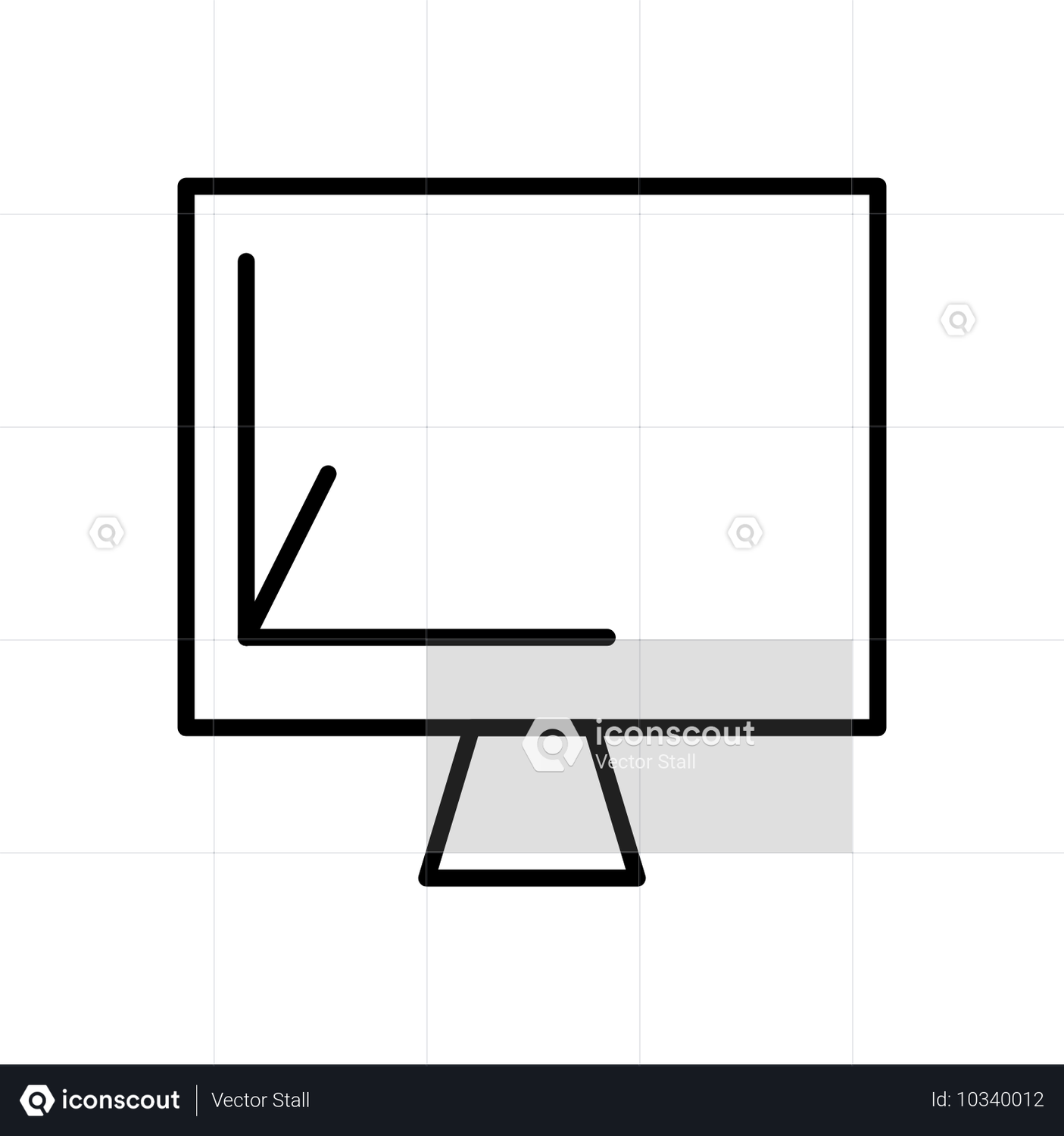 monitor gráfico Animation by Vector Stall | LottieFiles