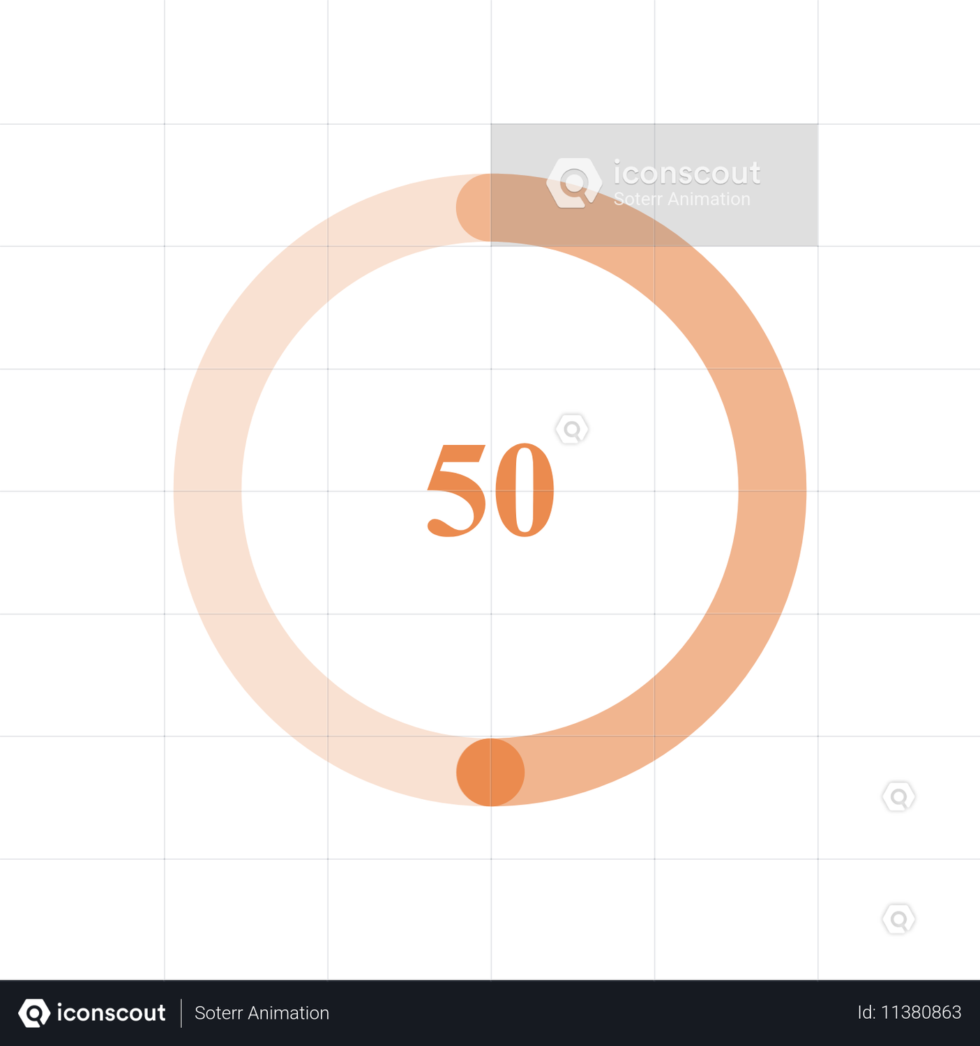Number Counter Animation by Soterr Animation | LottieFiles