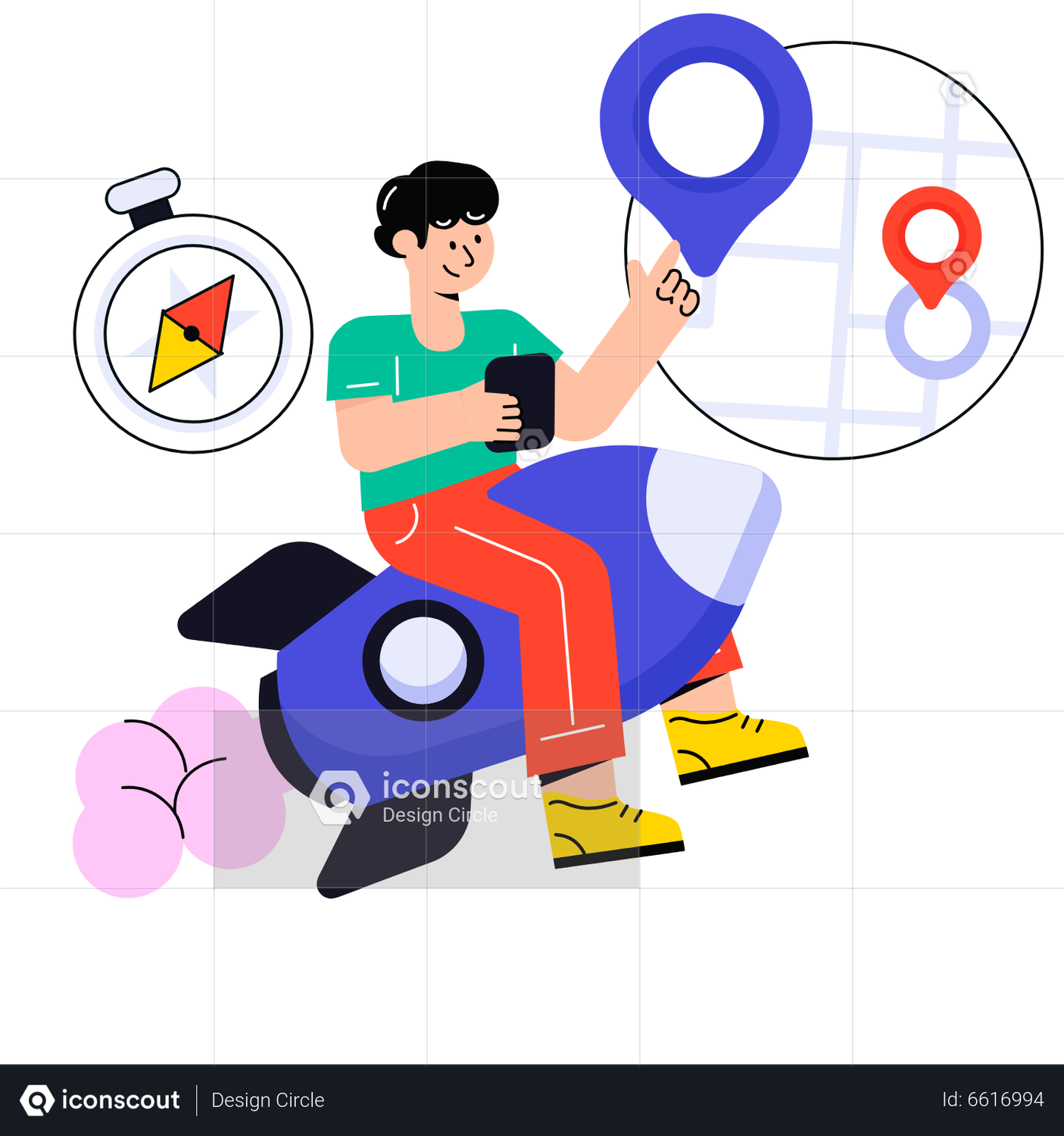 Online Gps Tracking Animation by Design Circle | LottieFiles