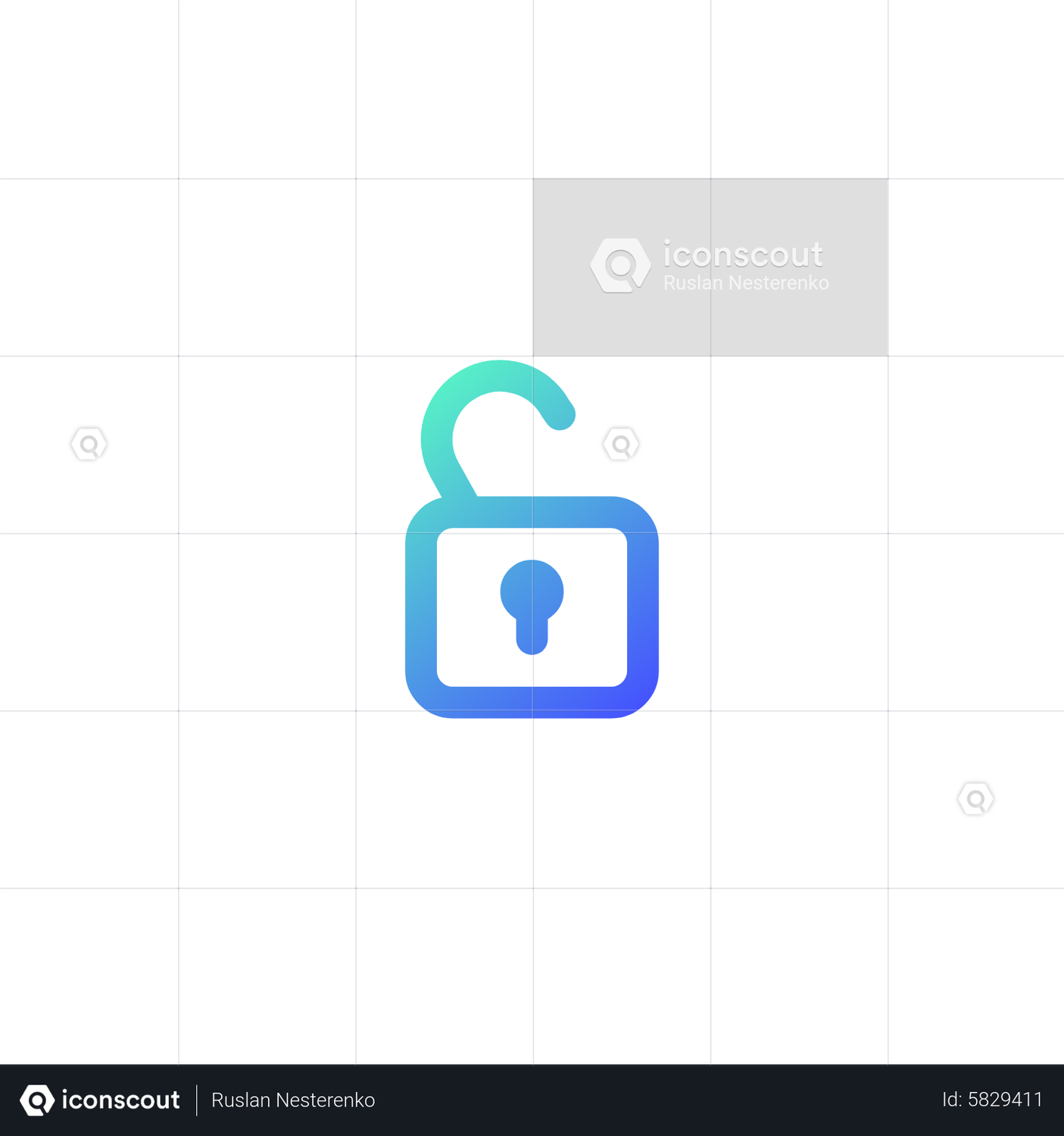 Open lock Animation by Ruslan Nesterenko | LottieFiles
