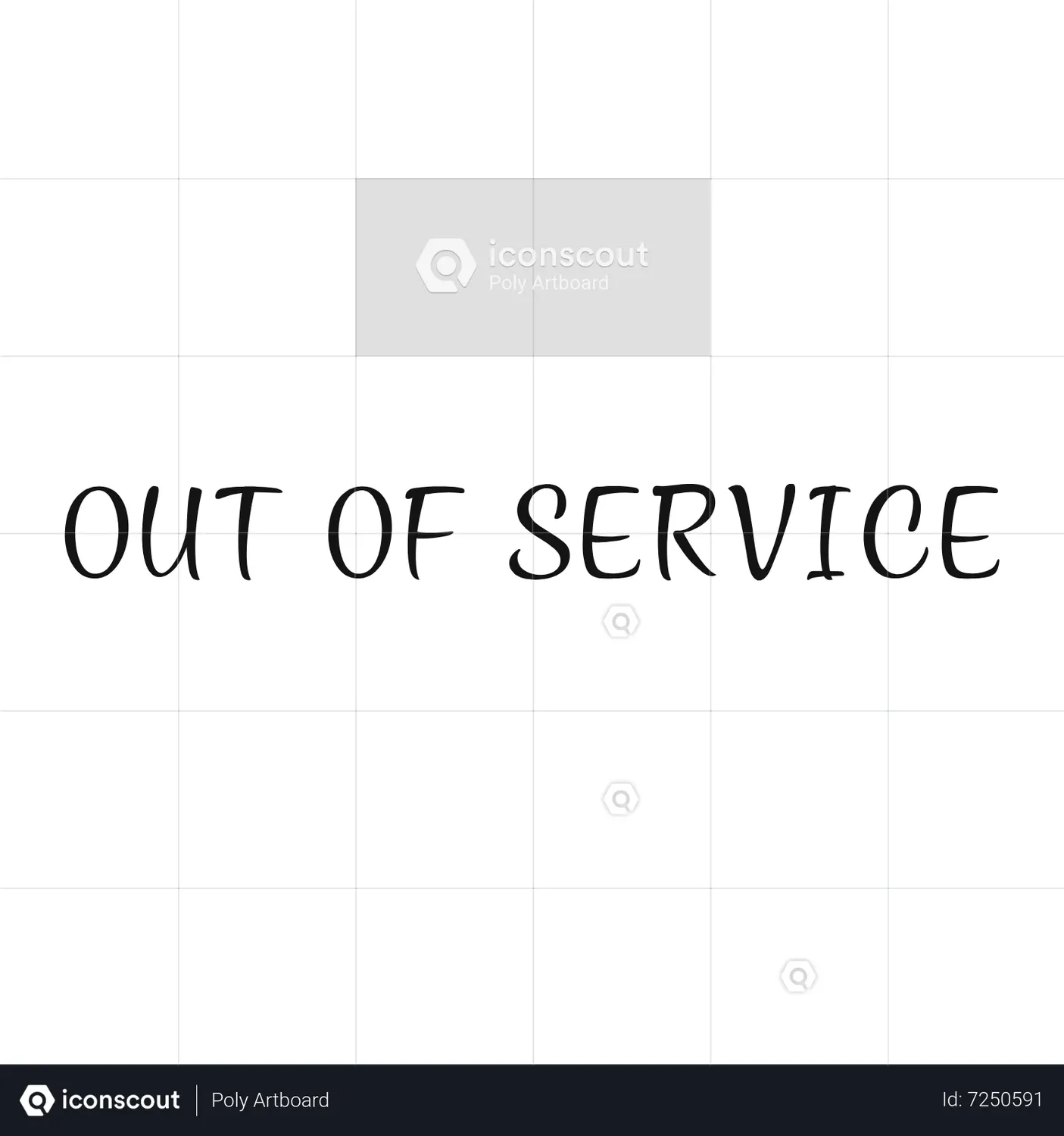 Out Of Service Animated Icon Download In JSON LOTTIE Or MP4 Format out-of-service-animated-icon-download-in-json-lottie-or-mp4-format