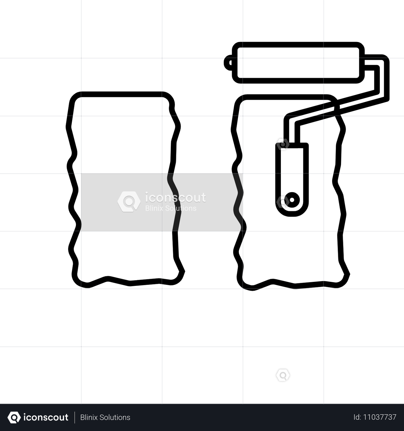 Paint Roller Animation by Blinix Solutions | LottieFiles