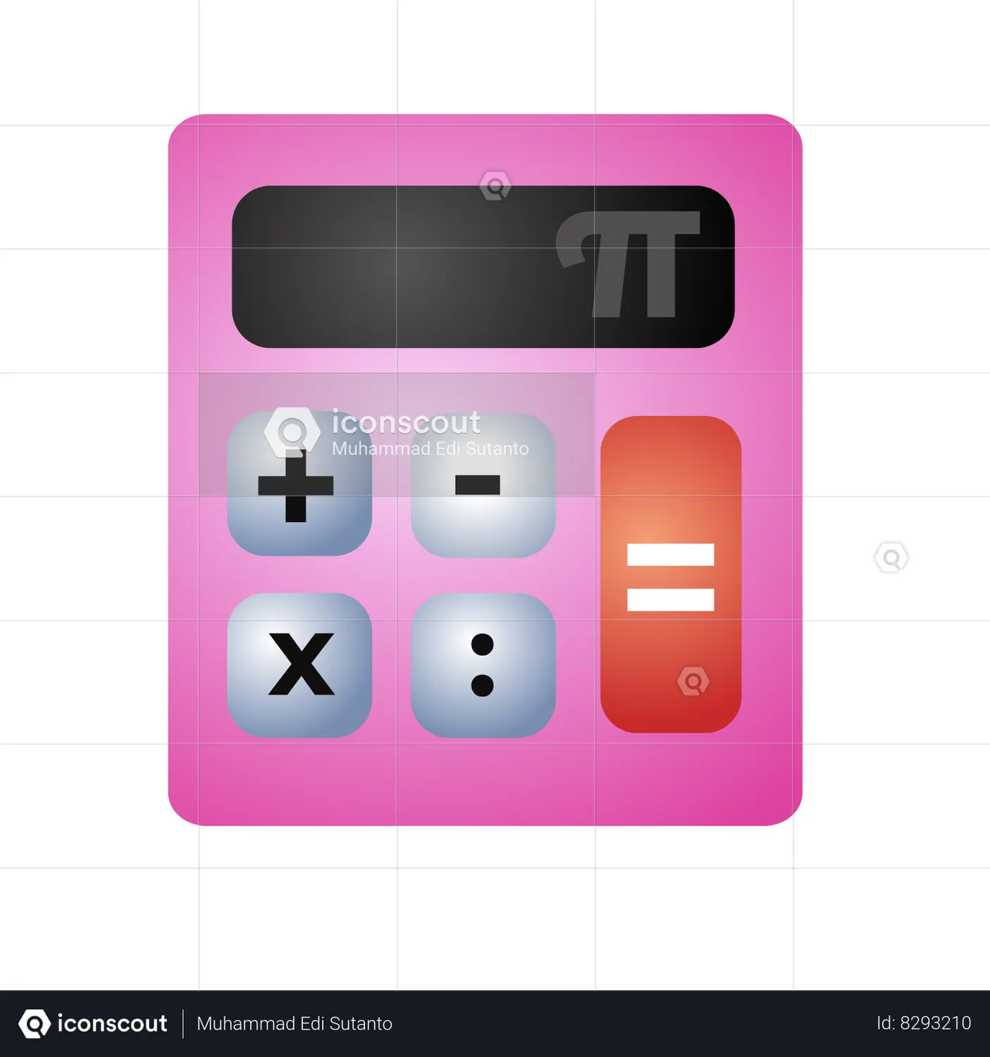 Pi Calculator Animated Icon - Free Download School & Education Animated Icons | IconScout