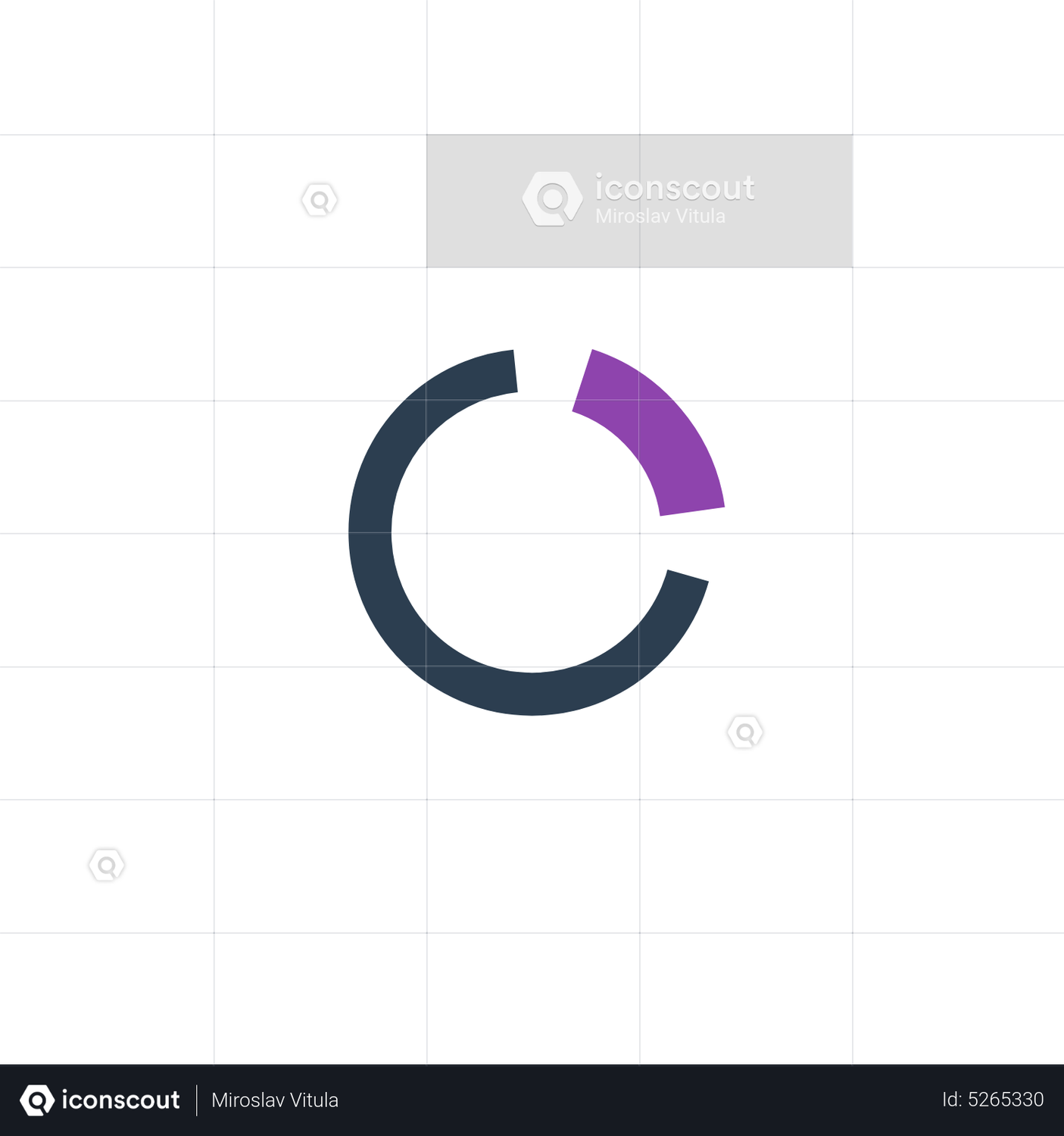 Pie Chart Animation by Miroslav Vitula | LottieFiles
