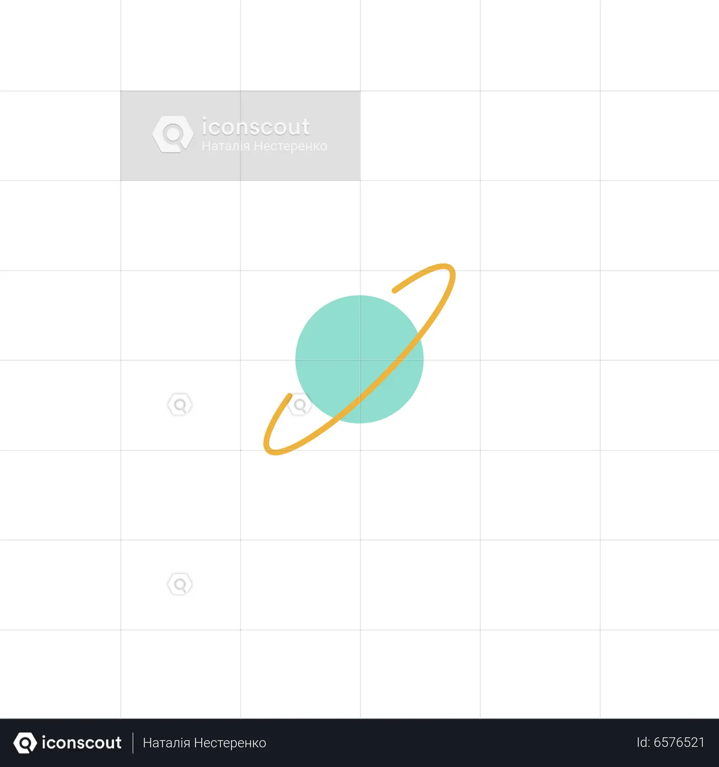 Planet With Ring Preloader Animated Icon - Free Download User Interface ...