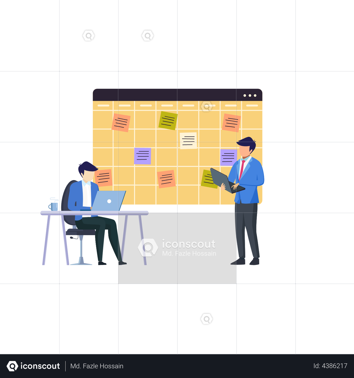 Proceso de trabajo de planificación Animation by Md. Fazle Hossain ...