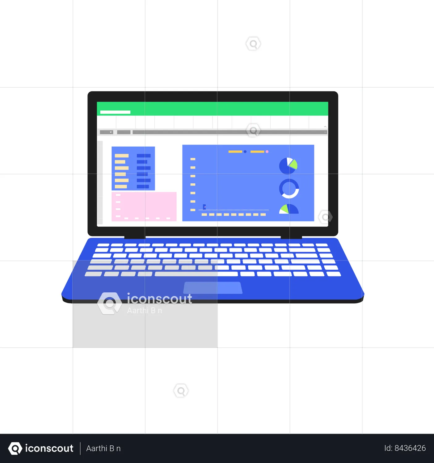 Presentation Animated Icon download in JSON, LOTTIE or MP4 format