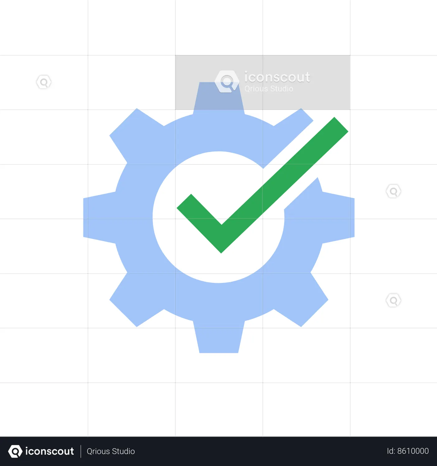 Process Completed Animated Icon download in JSON, LOTTIE or MP4 format