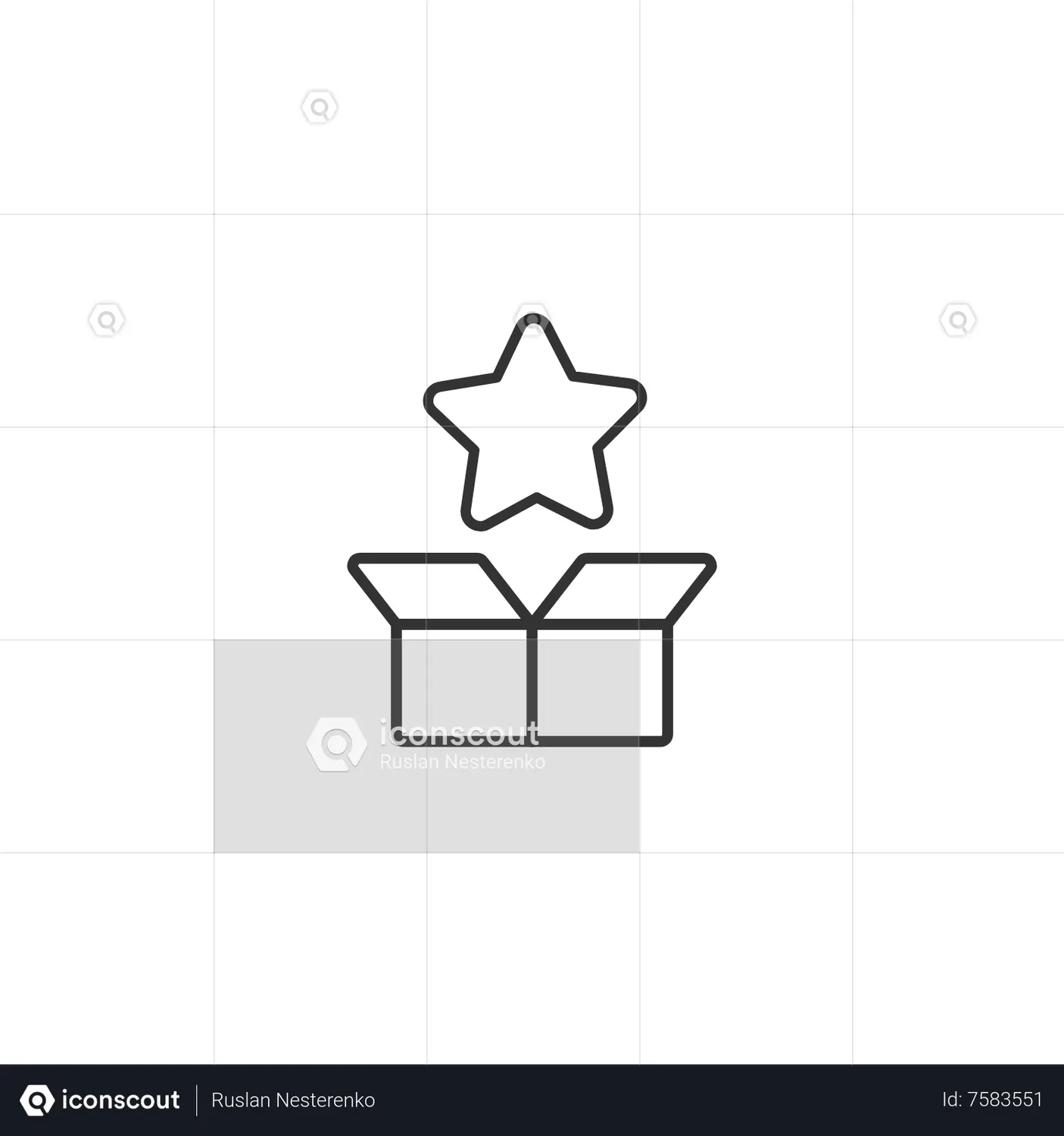 Product Animated Icon download in JSON, LOTTIE or MP4 format
