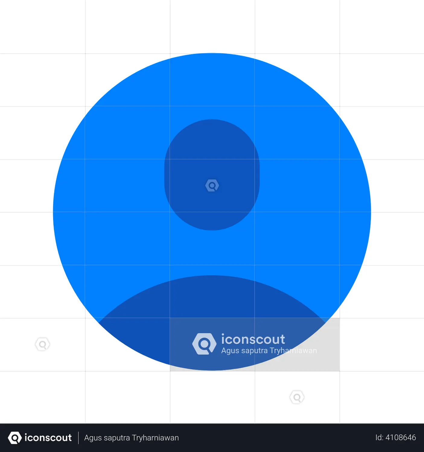 Profile Animated Icon download in JSON, LOTTIE or MP4 format