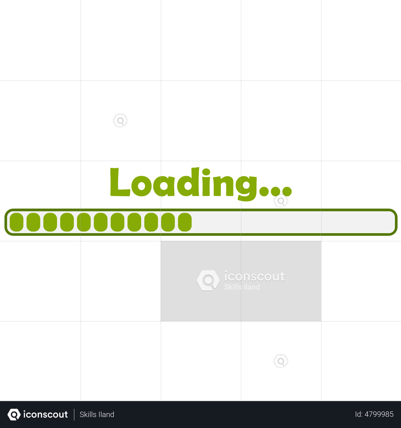 Progress Bar Loading Animation by Skills Iland | LottieFiles