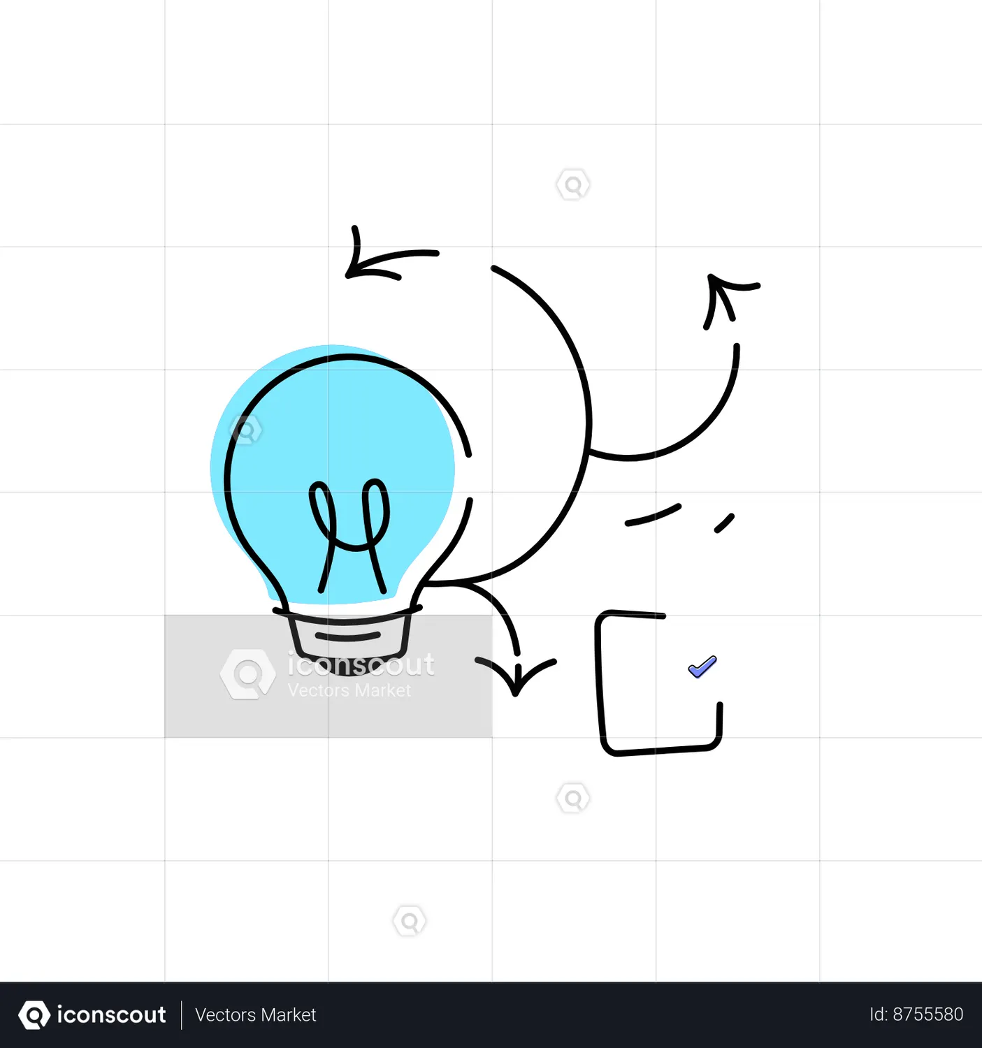Project Workflow Animated Icon Free Download Network And Communication