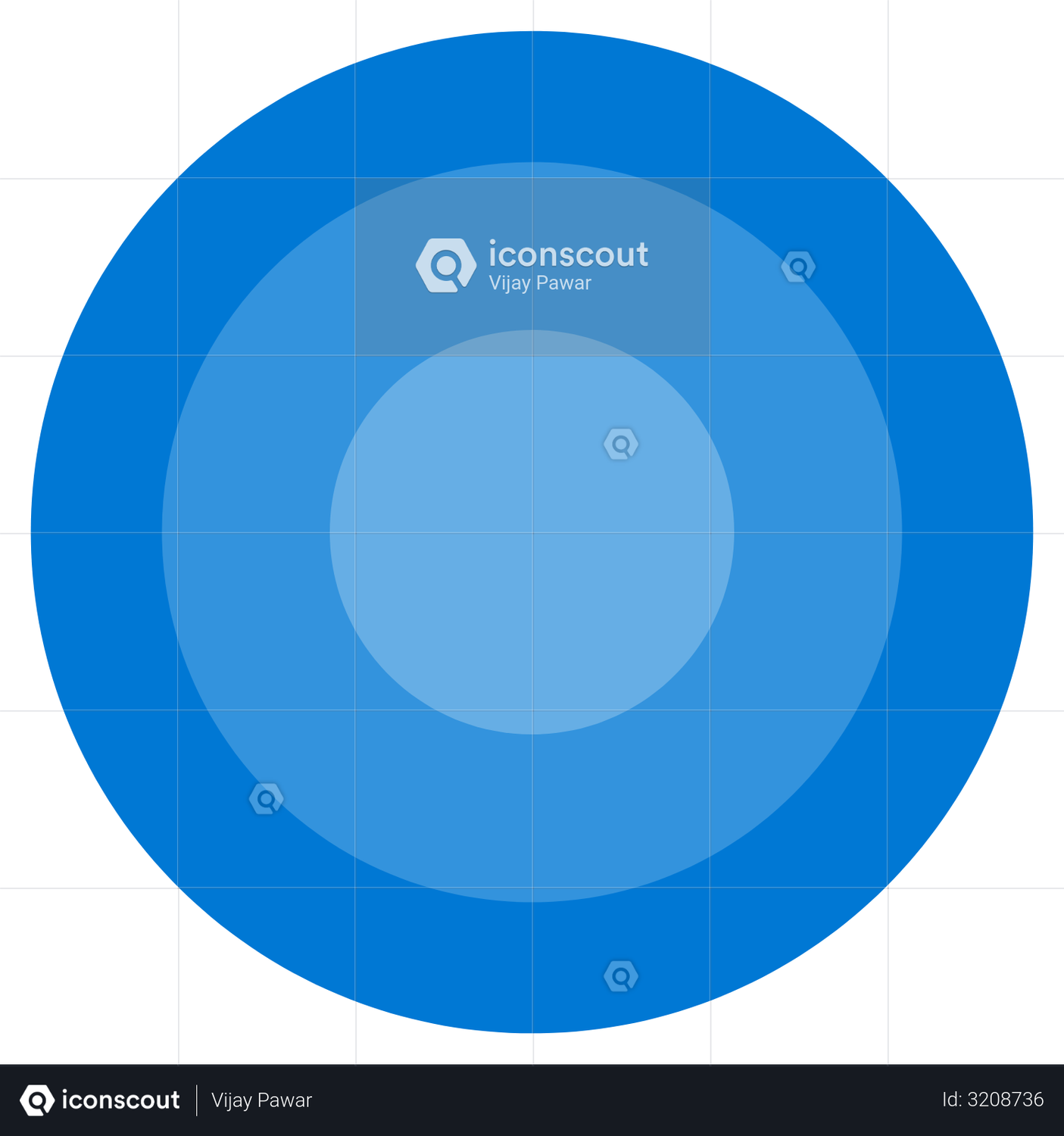 Pulsating Circle loader Animation by Vijay Pawar | LottieFiles