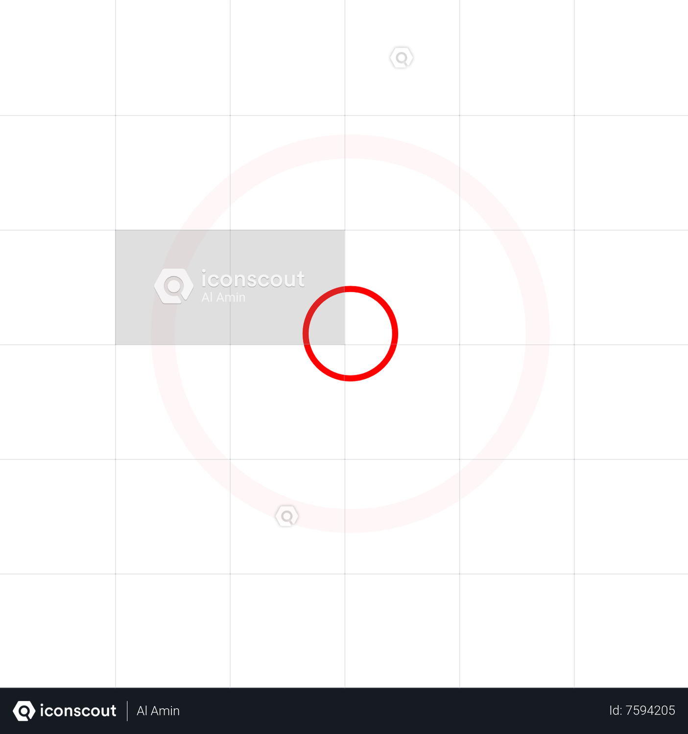 Pulsing Circle Animation by Al Amin | LottieFiles