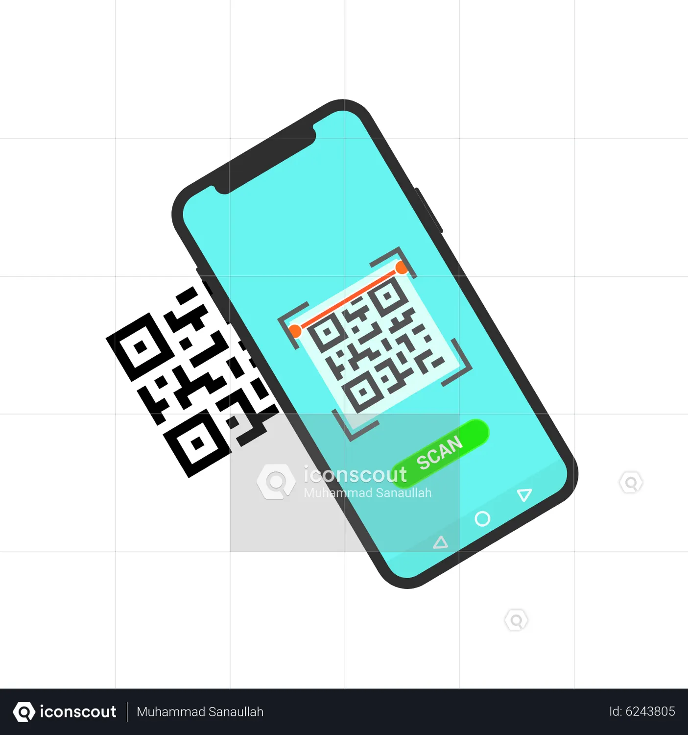 Qr Code Scanner Animated Icon download in JSON, LOTTIE or MP4 format Qr Code Scanner Animated Icon download in JSON, LOTTIE or MP4 format