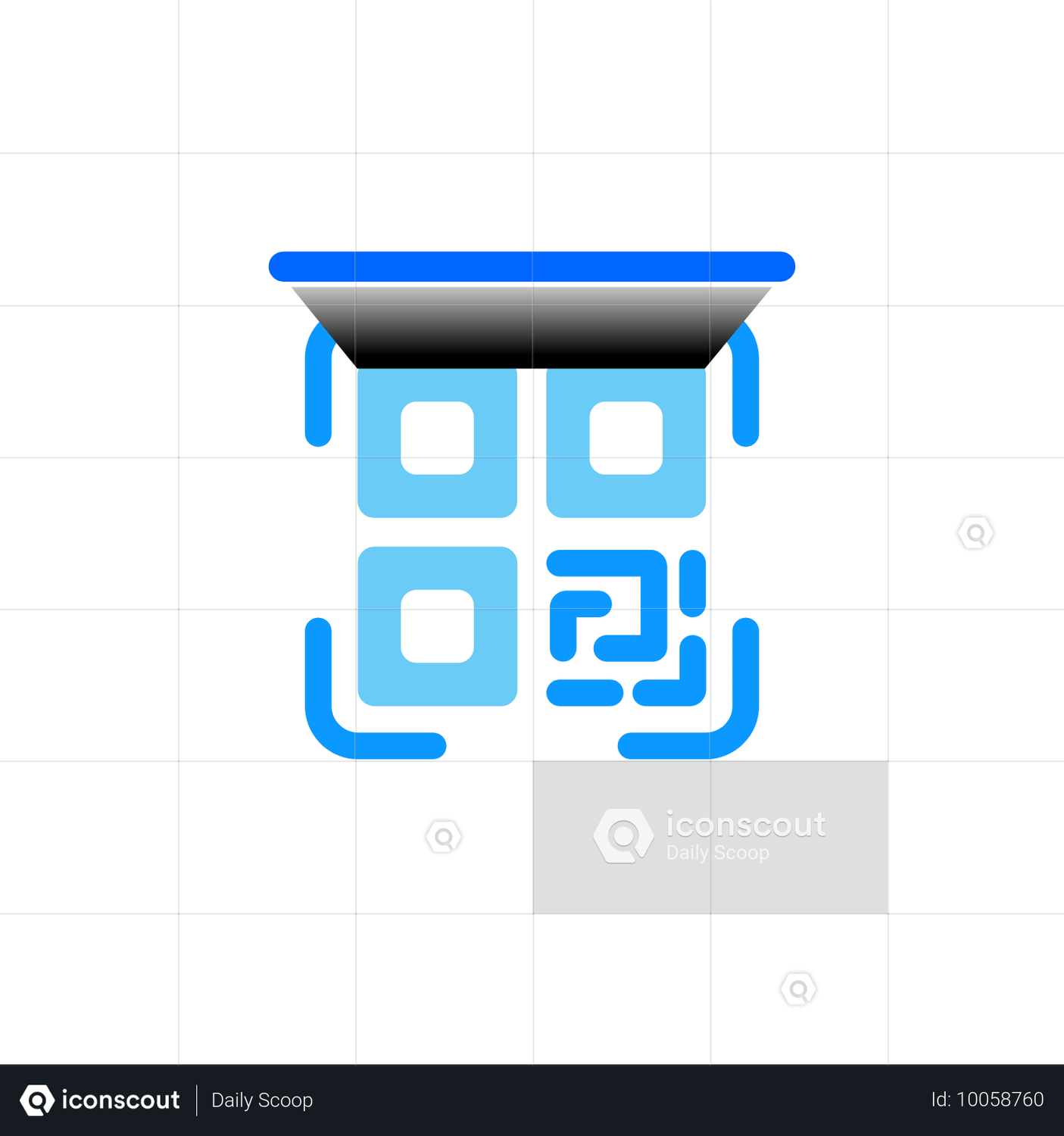 QR Code Scanner Animation by Daily Scoop | LottieFiles