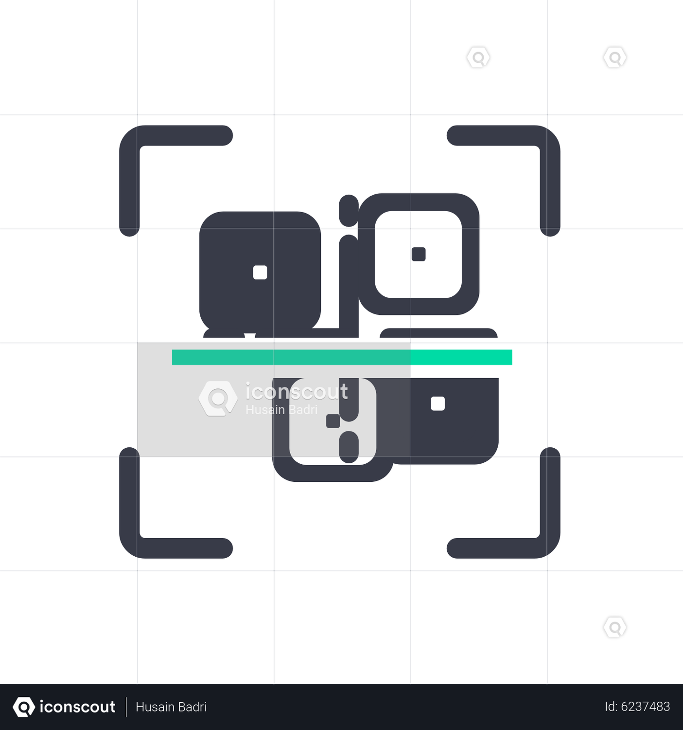 Qr Code Scanning Animation by Husain Badri | LottieFiles