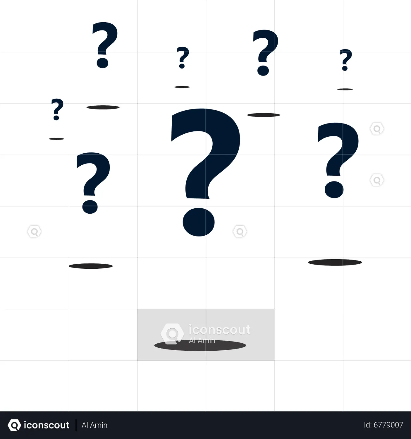 Moving Question Mark For Powerpoint Question Mark Stock Video