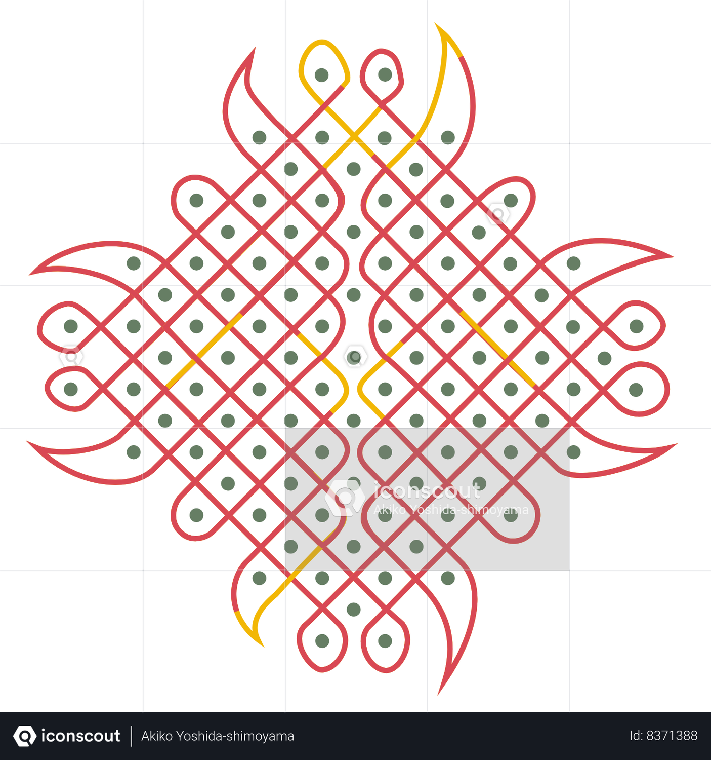 Rangoli Animation by Akiko Yoshida-shimoyama | LottieFiles