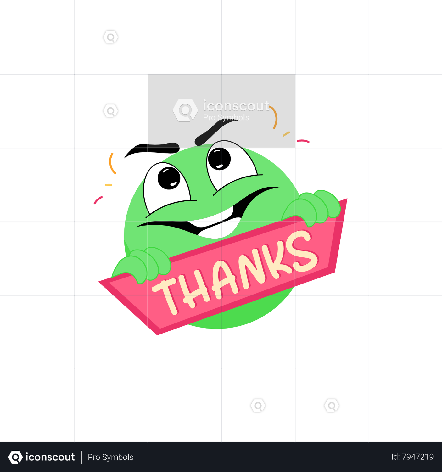 Animación gracias reacción por Prosymbols | LottieFiles