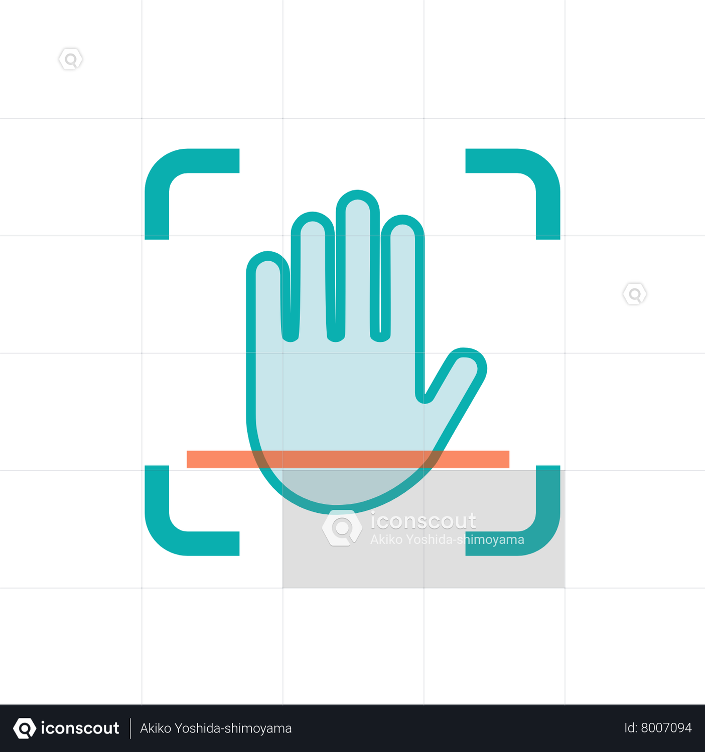 reconhecimento de veias da palma Animation by Akiko Yoshida-shimoyama | LottieFiles