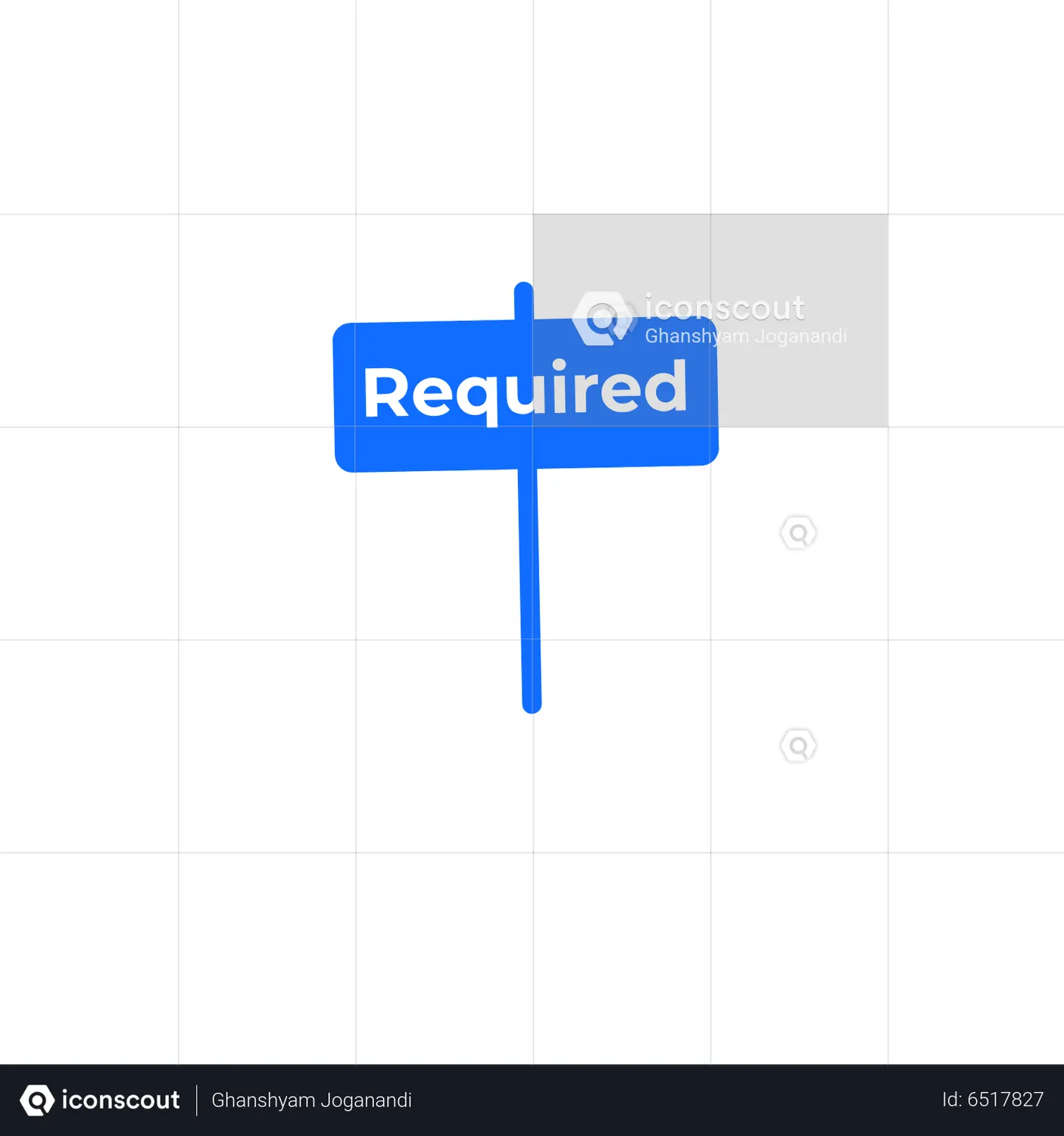Required Signboard Animated Icon download in JSON, LOTTIE or MP4 format Required Signboard Animated Icon download in JSON, LOTTIE or MP4 format