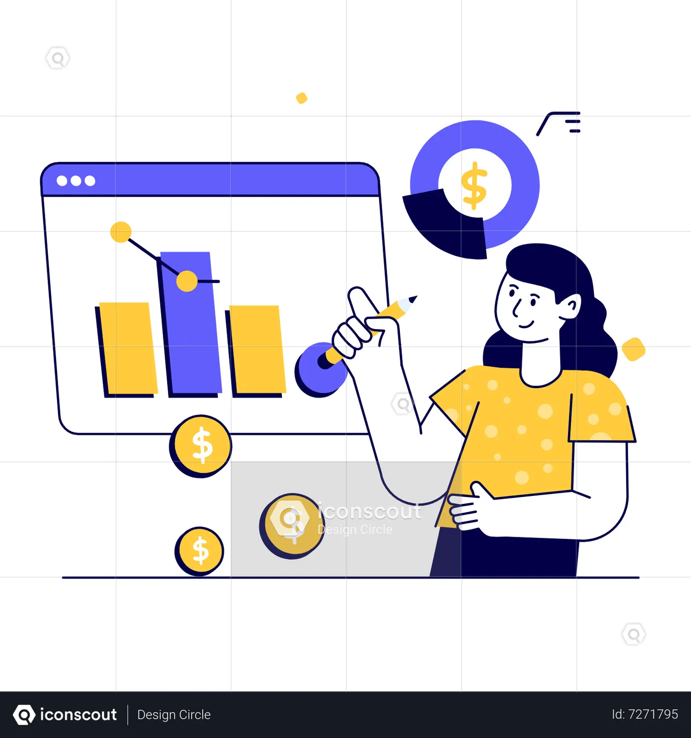 Revenue Analysis Animation Free Download Business Animations Iconscout