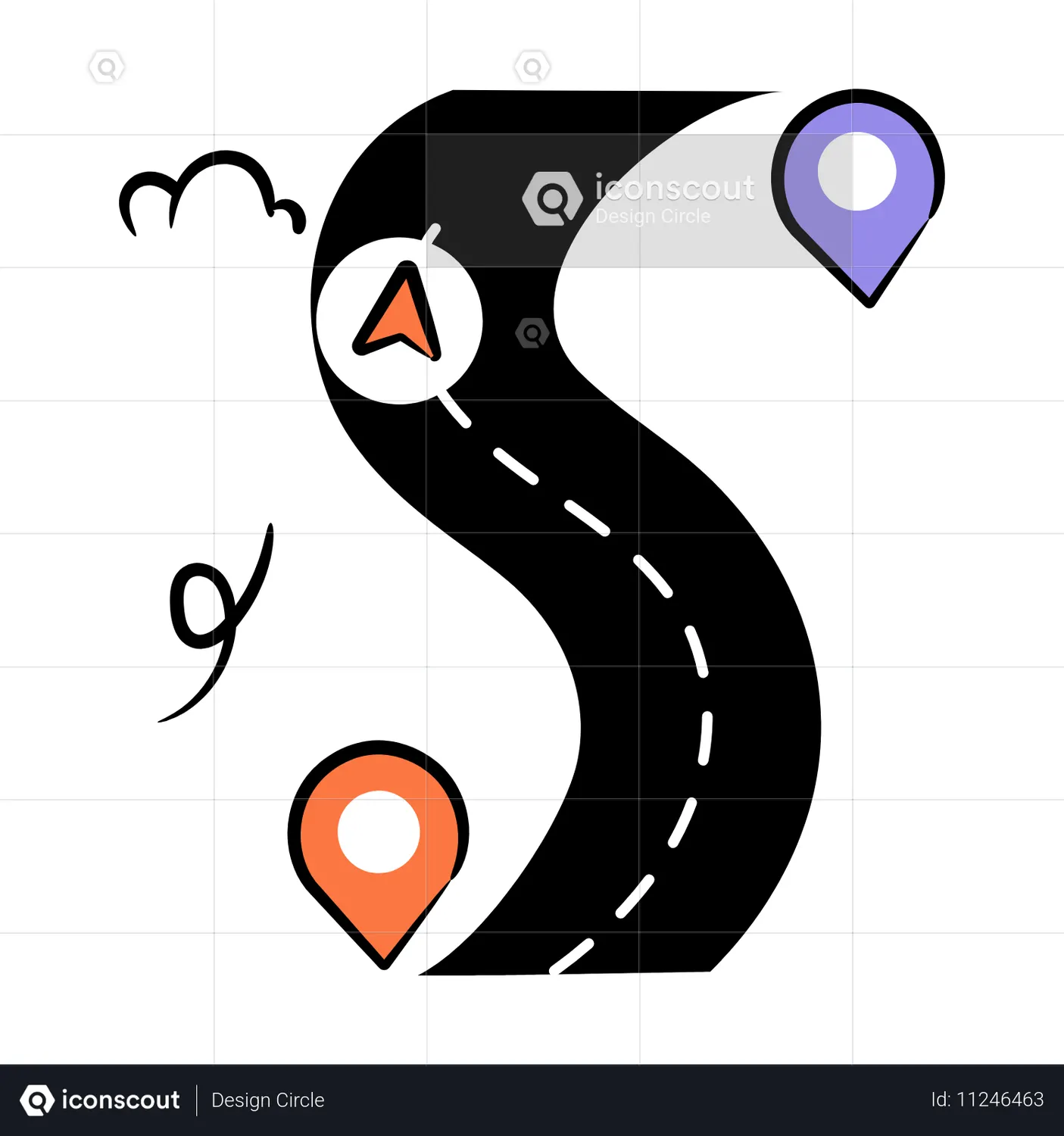 Road Navigation Animation - Free Download Maps And Navigation ...