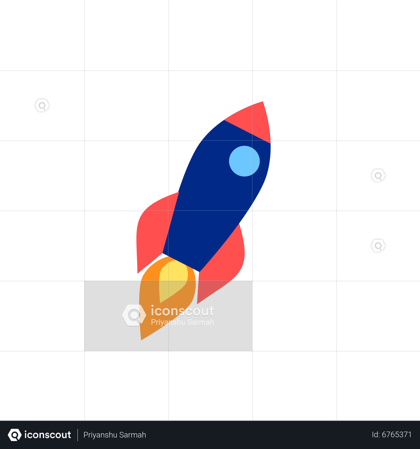 Rocket Animation by Pri | LottieFiles