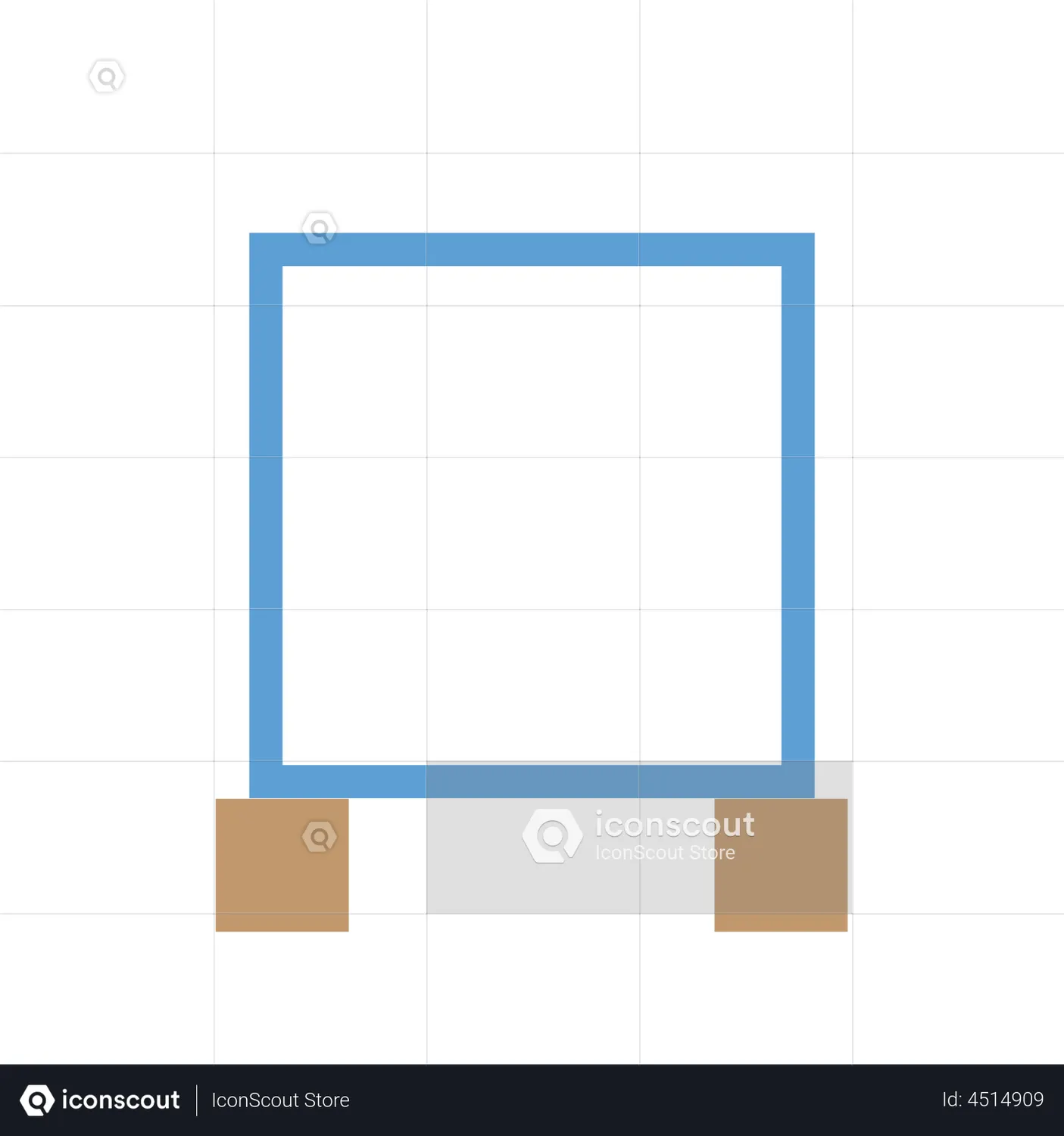 Rotating Square Loader Animated Icon download in JSON, LOTTIE or MP4 format