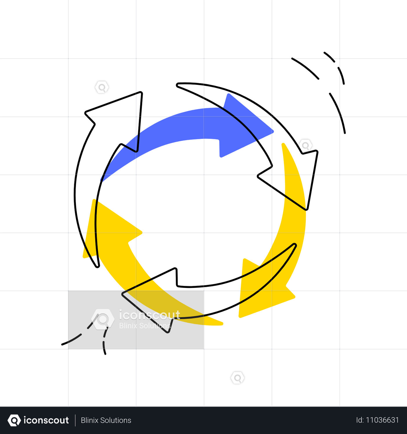 Rotation Animation by Blinix Solutions | LottieFiles