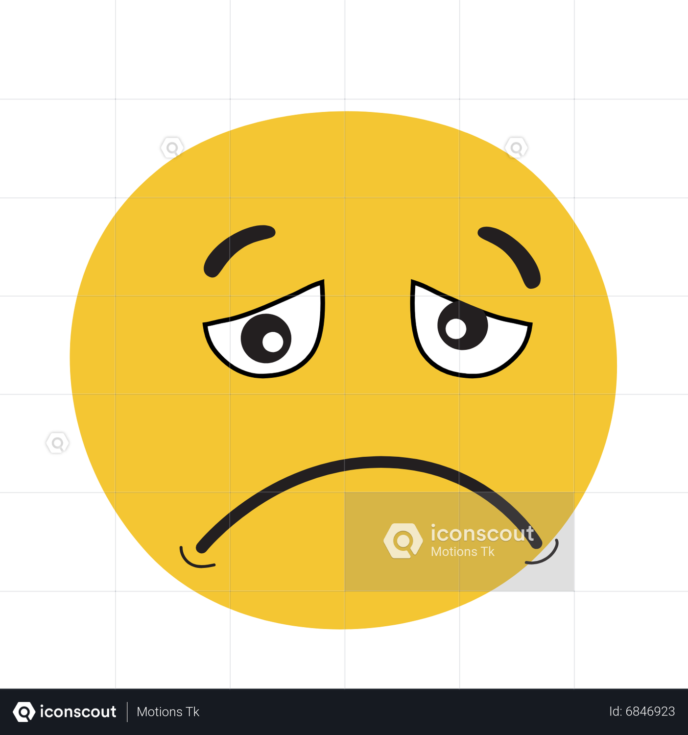 Animación Sad Emoji por Motions Tk | LottieFiles