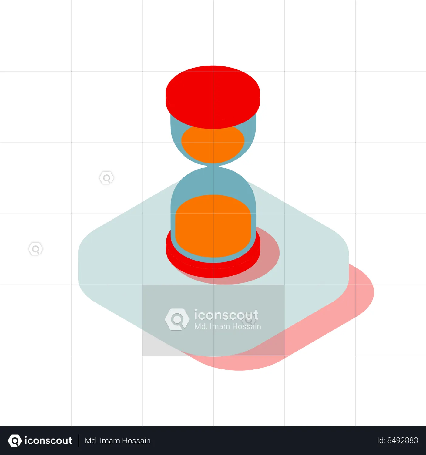 Sand Clock Animated Icon Download In Json Lottie Or Mp4 Format